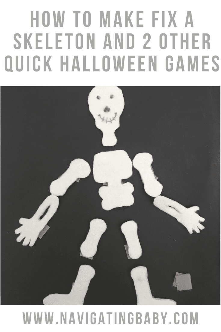 3 Last minute Halloween games for kids - Navigating Baby