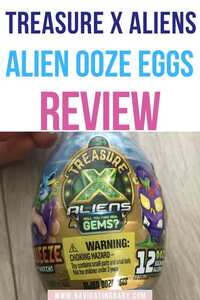 Treasure X Aliens Review - Alien Ooze Eggs - Navigating Baby