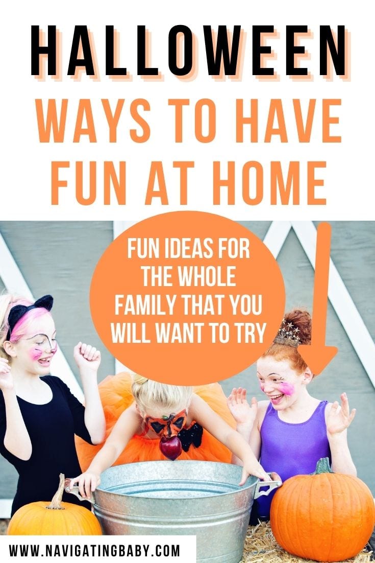 How to make halloween fun at home - Navigating Baby
